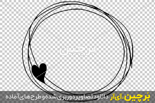 دانلود کادر دایره ساده Png بُرچین تصاویر دوربری شده، فایل های آماده